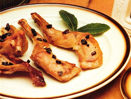 Conejo al ajillo | The cook monkeys